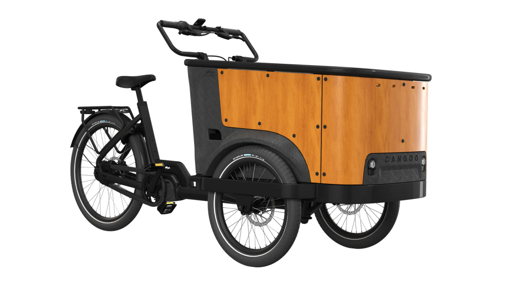 Cangoo Buckle Up El-Ladcykel Sort/Neutral - Bedste Elcykel